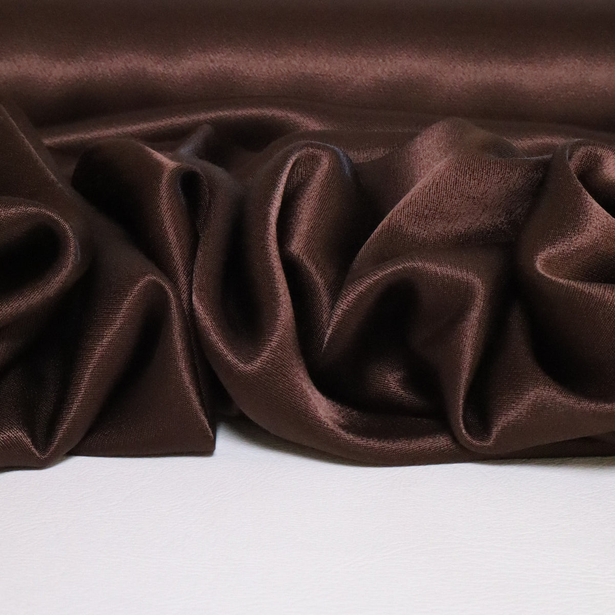 Crepe Back Satin - Chocolate – Fabric Box