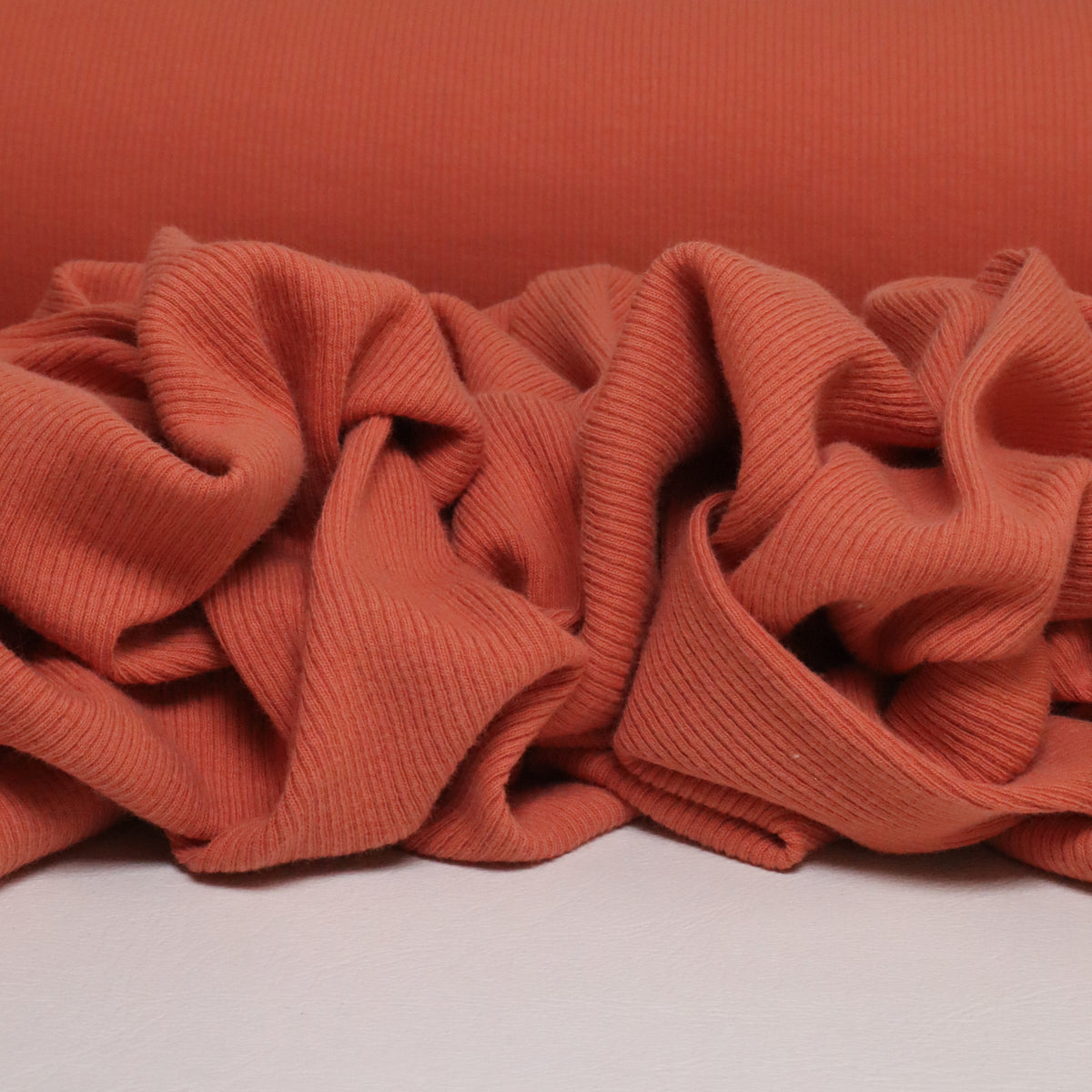250gsm Cotton Spandex Rib Knit - Sienna – Fabric Box