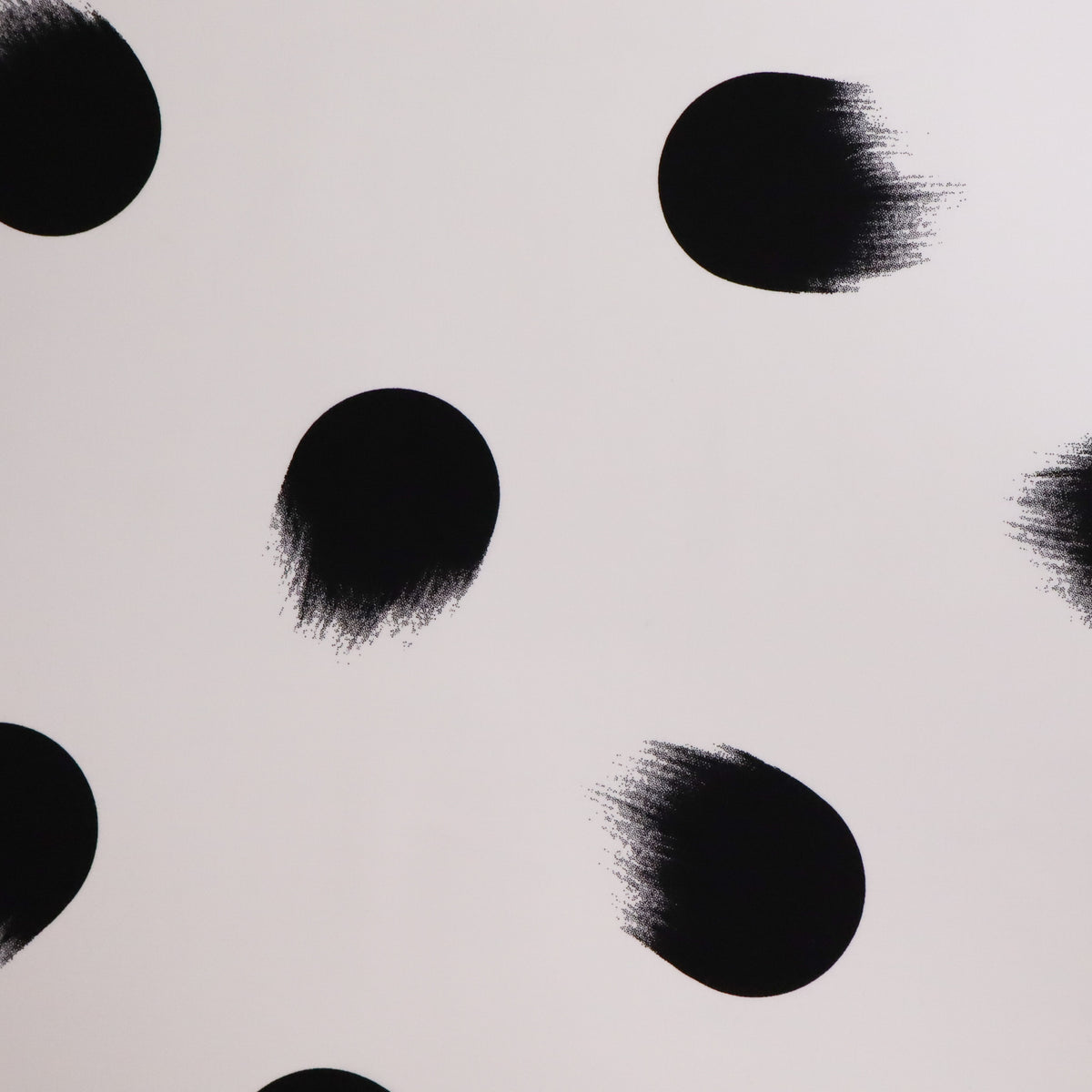 Meteor Cotton Print Deadstock - Black – Fabric Box