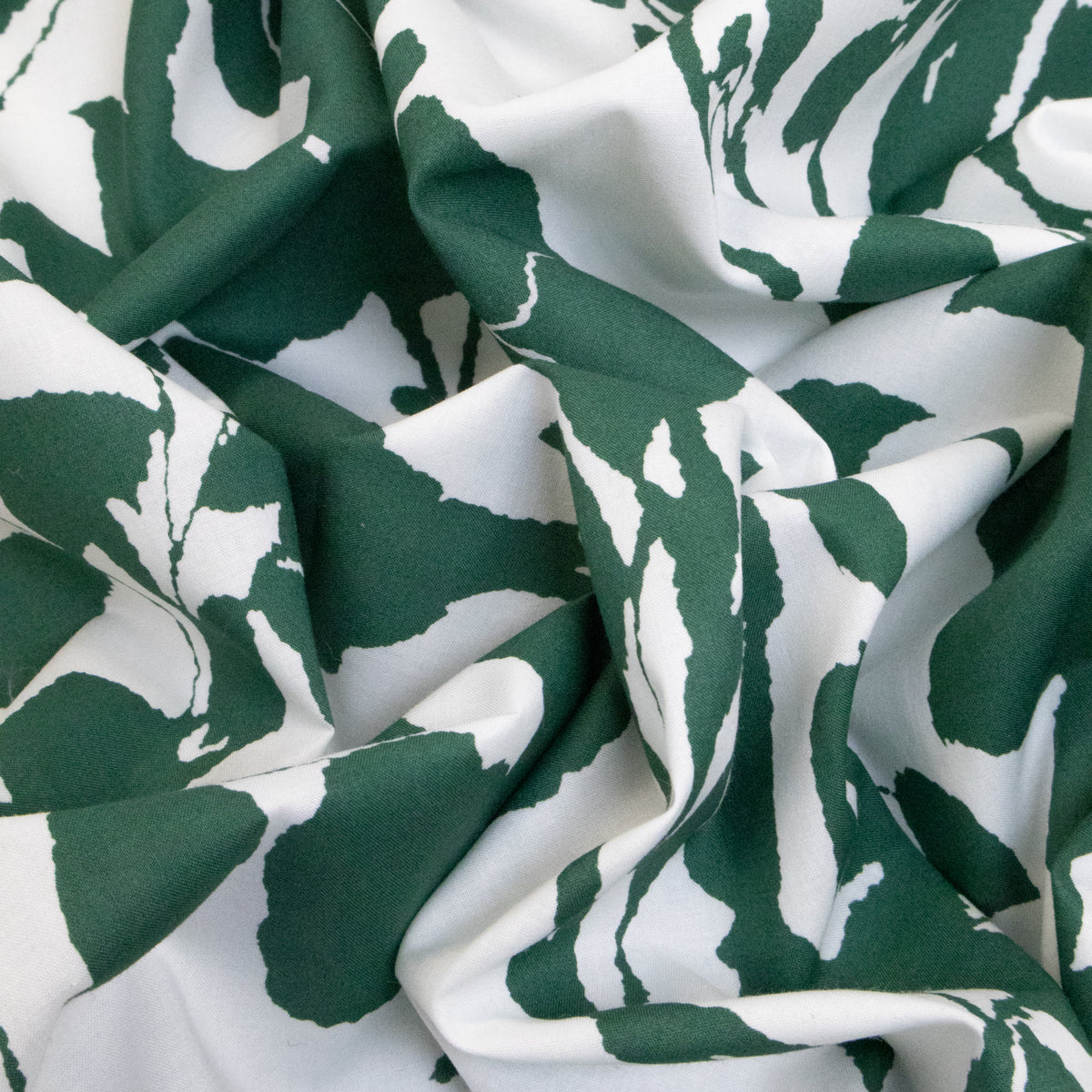 Printed Cotton Morning Harvest - Green – Fabric Box
