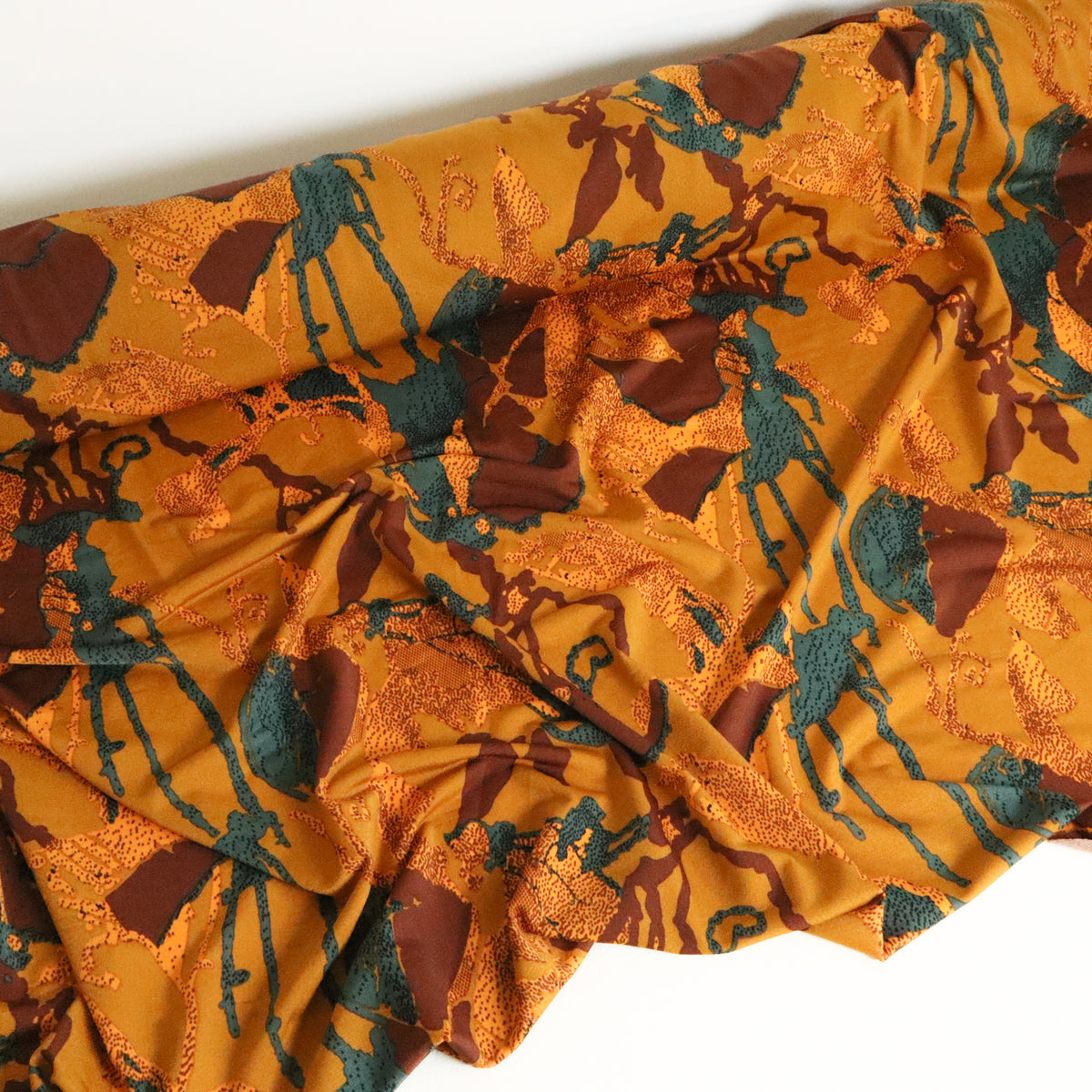 Printed Stretch Knit Deadstock - Revel – Fabric Box