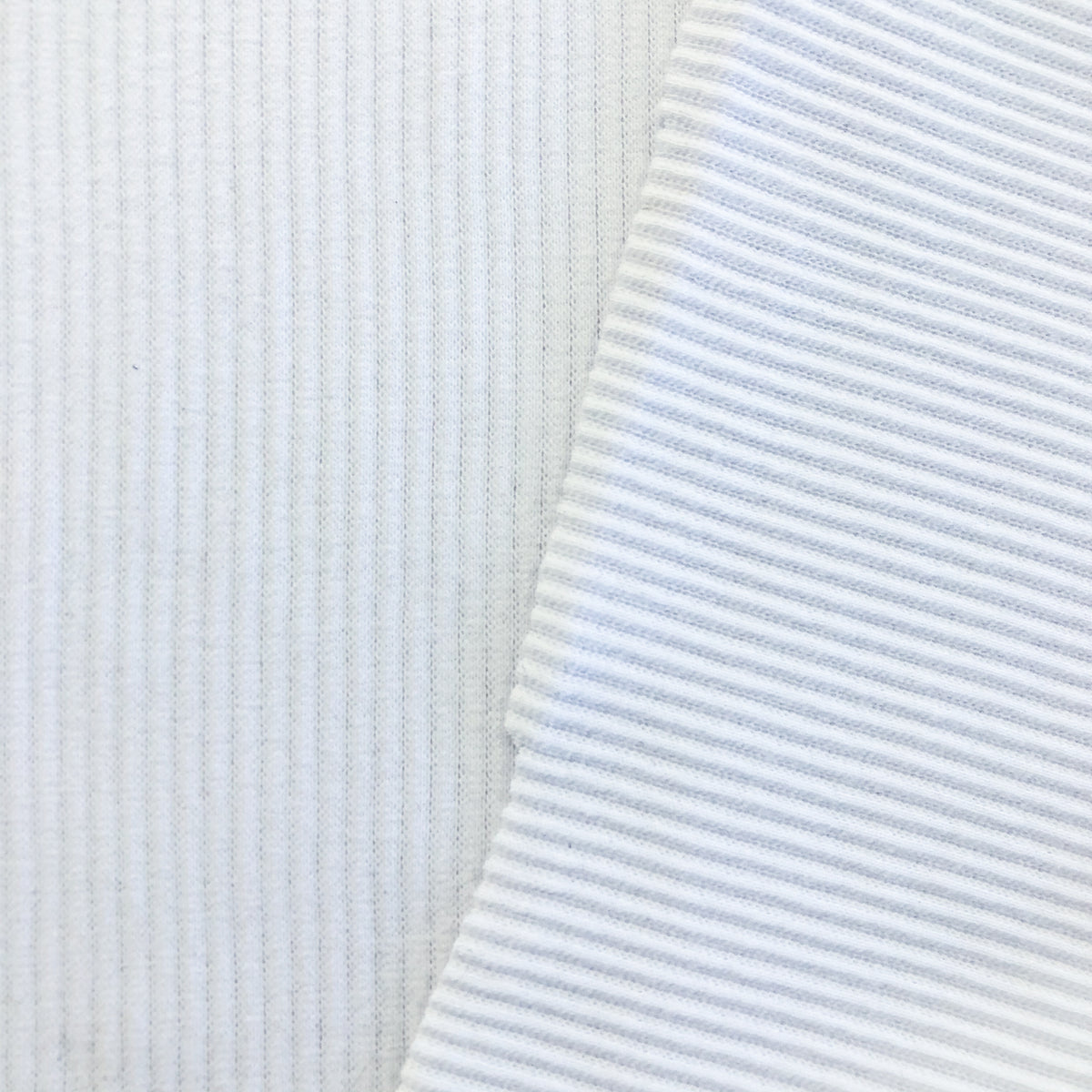 Corded Rib - White – Fabric Box