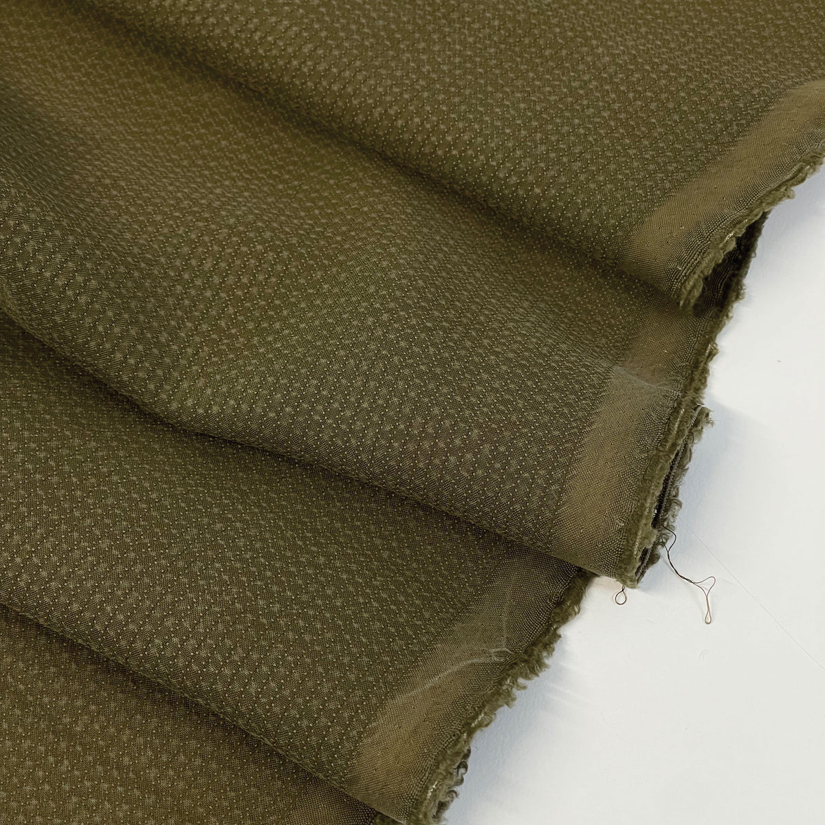 Sandwashed Cupro Piqué - Moss – Fabric Box