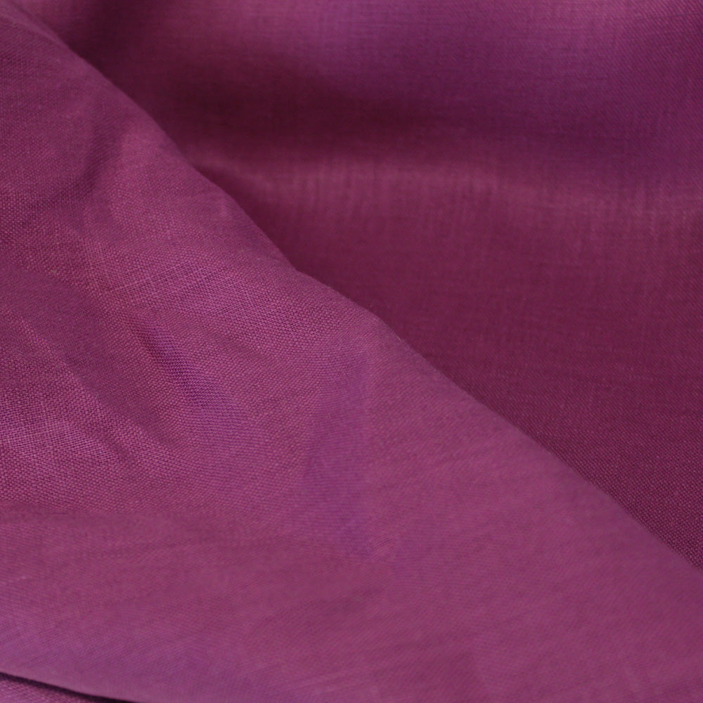 Linen 195gsm - Raspberry – Fabric Box