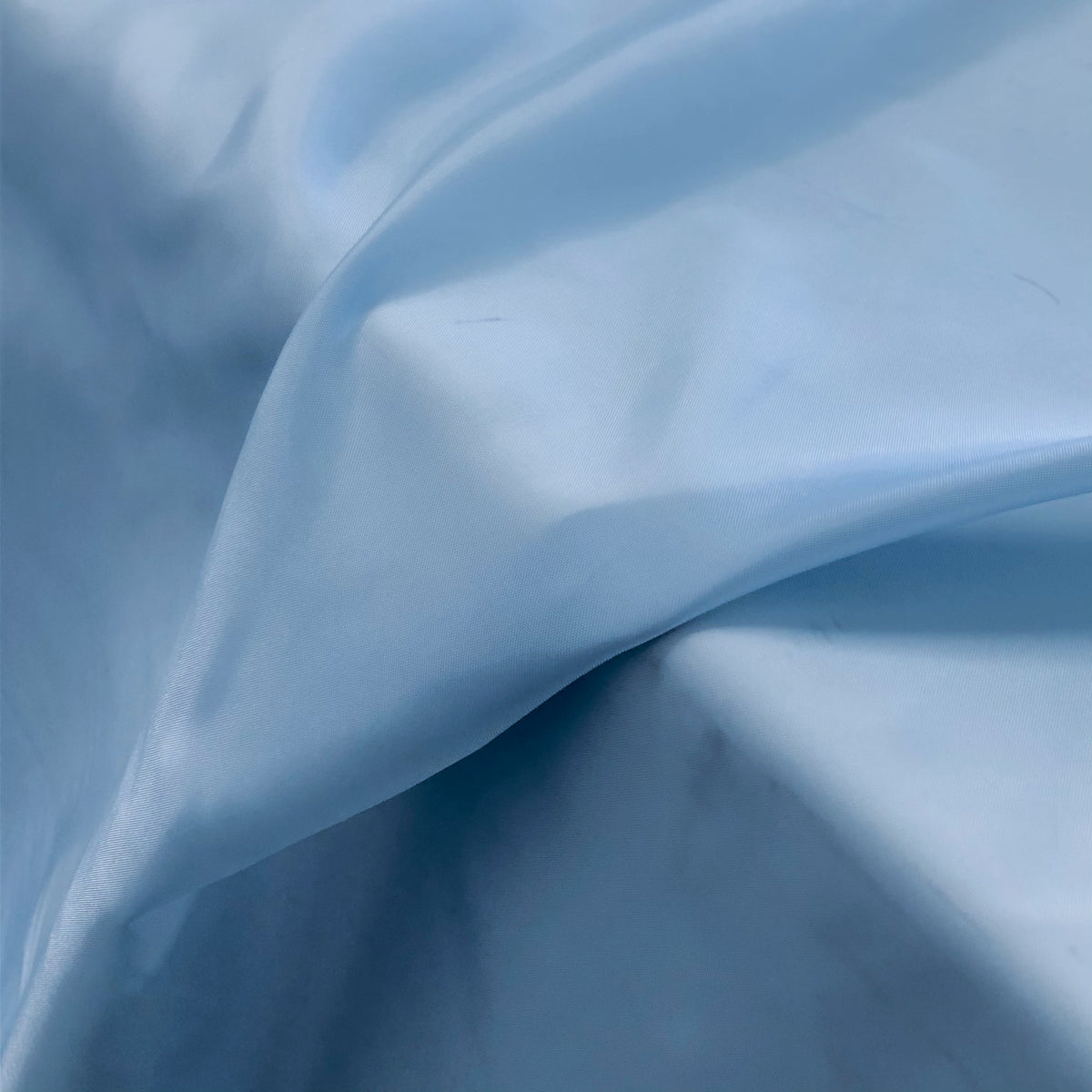 Polysheen Lining Deadstock - Dusky Blue – Fabric Box